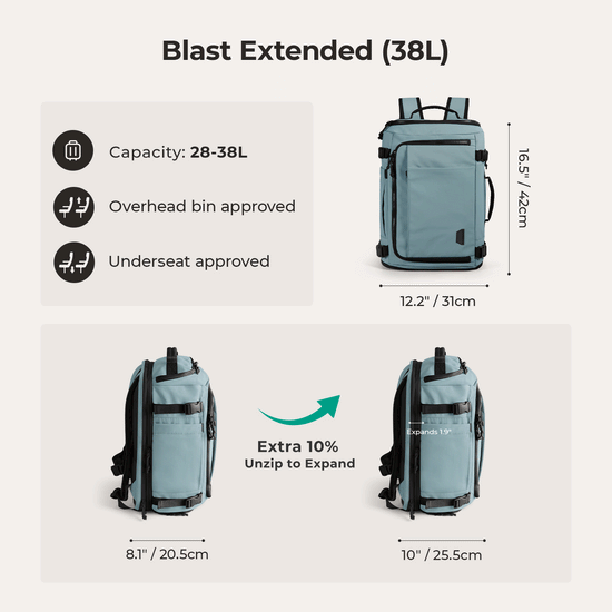 Blast Travel Backpack丨 BAGSMART