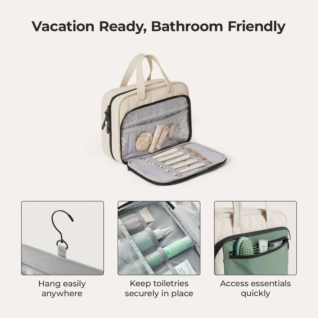 Paz Hanging Travel Toiletry Bag | BAGSMART