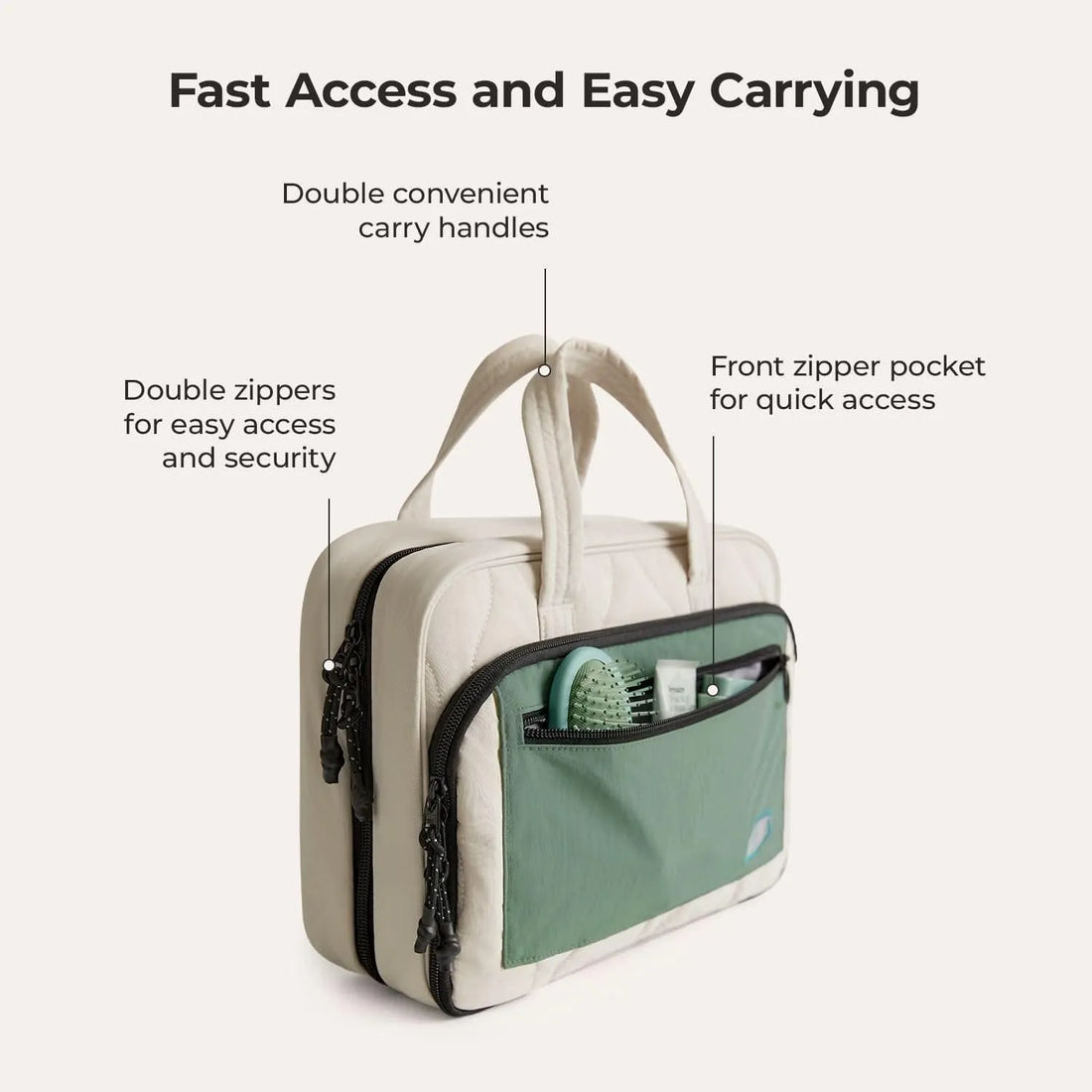 Paz Hanging Travel Toiletry Bag | BAGSMART